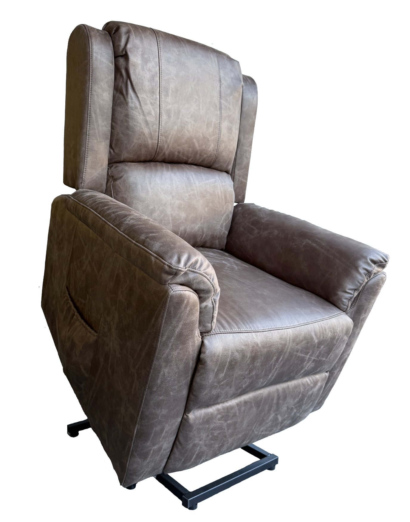 Dual Motor Lifting Recliner Chair | Relax-Touch Ergo |Fawn Colour | The ILC
