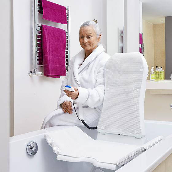 Reclining Bath Lift, Aquatec Kogia | The ILC